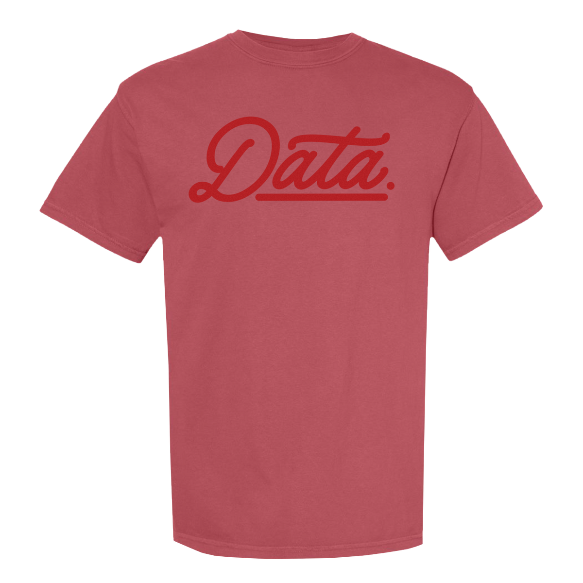 Logo Tee (Crimson)– datacrew
