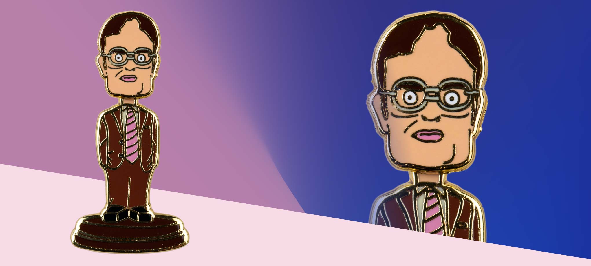 Dwight Bobblehead Pin | DATACREW X NOSTALGIA VAULT– datacrew